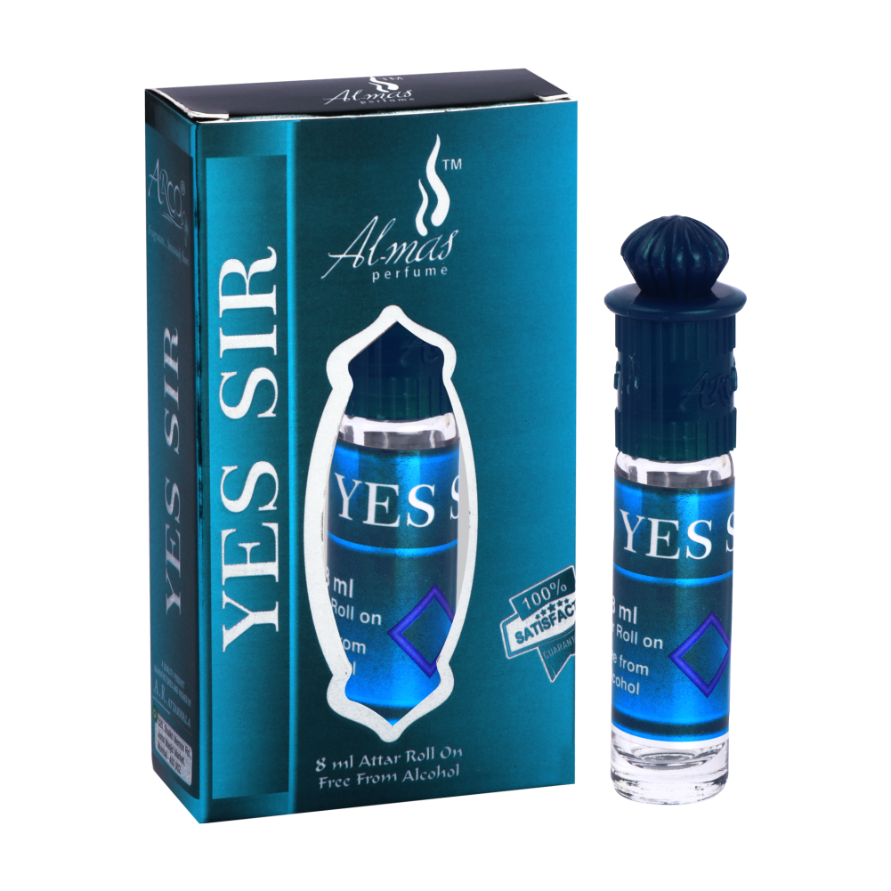 Almas Yes Sir Attar - 6ml Roll On - Taj Series - Concentrated Perfume ...