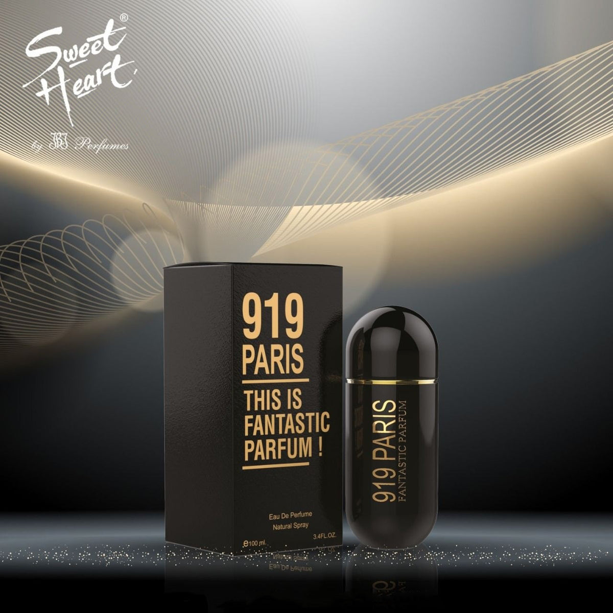 919 PARIS - 50ml - Eau De Perfume - Black Edition – Rayhan